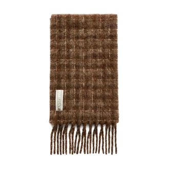 Our Legacy Homme, Accessoires, Brun, Taille: ONE Size Écharpe Classique en Laine