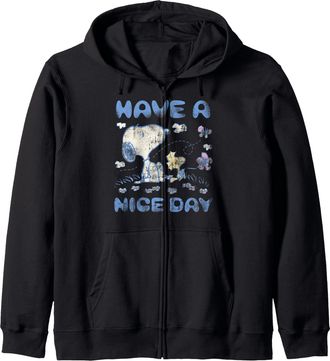Peanuts Snoopy Woodstock Hab einen schönen Tag Kapuzenjacke