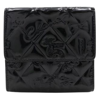 Chanel Portefeuille en cuir vintage Pre-owned - Femme - Pre-owned - Noir - Taille: ONE Size