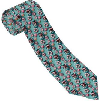 Generic Cravate Pour Homme Adorable Imprim&eacute; De Chien De Berger Fran&ccedil;ais Tendance Cravates Classique Cravate Pour Mariage F&ecirc;te &Eacute;v&eacute;nements