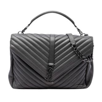 Saint Laurent Pre-owned College Satchel - - Pre-owned - Damen - Grau - ONE SIZE