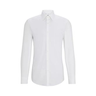HUGO BOSS Chemise H-Hank - Homme - Chemises - Blanc - Taille: XS