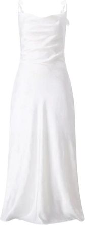 Rotate Rotate Birger Christensen, Femme, Robes, Blanc, Taille: 38 FR Robes Maxi