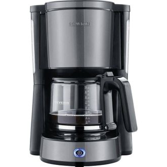 Severin 9572 Cafeti&egrave;re anthracite, noir, acier inoxydable Nombre de tasse=10 verseuse en verre Y211143