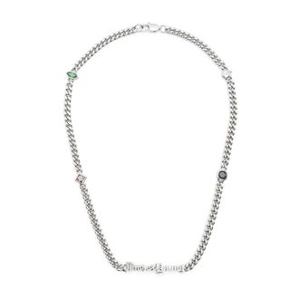 Darkai Darkai, Homme, Accessoires, Gris, Taille: ONE Size Forever Young Necklace