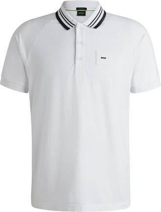 BOSS Paddy Rib 10270236 01 Shirt White100 M