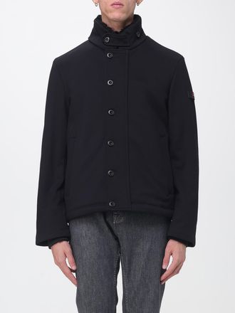 Peuterey Gef&uuml;tterte Nylon-Windjacke Zandv mit Kunstpelzfutter