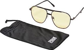 Urban Classics Sunglasses Manila Unisexe Lunettes de soleil jaune/noir Cuivre