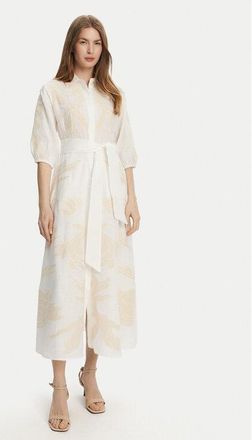 Marella Hemdkleid Nota 2513221252 Wei&szlig; Regular Fit