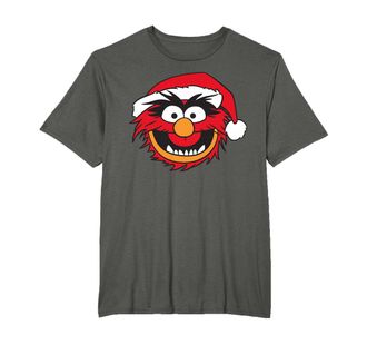Disney Muppets Christmas Animal Hat T-Shirt