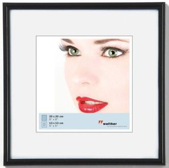 Walther Design Cadre Photo Walther Design Noir 20 x 20 cm Cadre Plastique Galeria KB220H