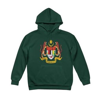 Generic Sweat &Agrave; Capuche Malaisie Embl&egrave;me National pour Hommes Adultes Et Adolescents Doublure Polaire Sweatshirt pour Patriotes Hoodie Hommes Femmes Pull &Agrave; Ca
