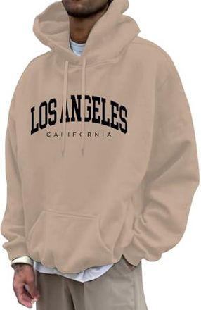 Generic Sweat a Capuche Homme Sweatshirt Hooded Pull &agrave; Capuche Homme Mode Casual avec Imprim&eacute; 3D, Sweats &agrave; Manches Longues et Cordon de Serrage