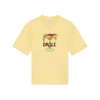 Dr&ocirc;le de Monsieur Lobster Cup T-Shirt - - Tops - Herren - Gelb - S