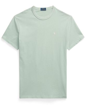 Ralph Lauren T-Shirt aus Baumwolle mit Logo-Aufn&auml;her, Classic Fit in