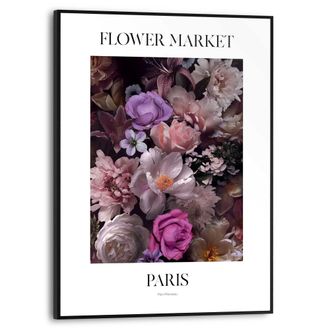 Reinders Gerahmtes Bild, Rose Garden, Wohnzimmer, Bilder, Wanddeko, Room Decor, MDF, Rosa, 40 x 30