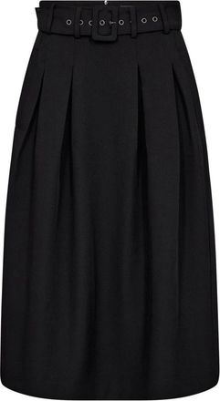Co'Couture Femme, Jupes, Noir, Taille: 42 FR Midi Skirts