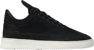 Filling Pieces Homme, Chaussures, Noir, Taille: 42 EU Low Top Ripple Nubuck