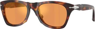 Persol unisex, Accessoires, Brun, Taille: 55 MM Po8001S Lunettes de soleil