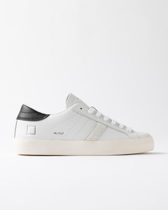 D.A.T.E. hill low calf white-black