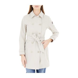 Colmar Femme, Manteaux, Blanc, Taille: 42 FR Imperm&eacute;able Trench Coat