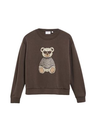 Comma Sweatshirt Sweatshirt Weiches Sweatshirt mit Artwork