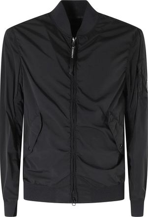 C.P. Company C.p. Company, Homme, Vestes, Noir, Taille: M Blouson court Outerwear en Nycra R
