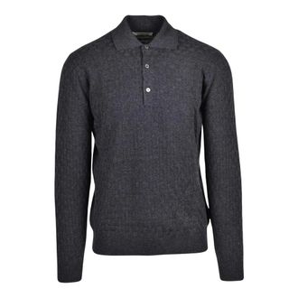FILIPPO DE LAURENTIIS Homme, Tops, Gris, Taille: XL Polo en maille