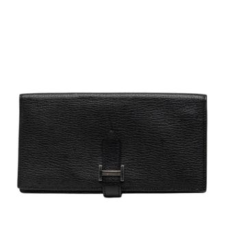 Herm&egrave;s Pre-owned Cuir petite-maroquinerie - Femme - Pre-owned - Noir - Taille: ONE Size