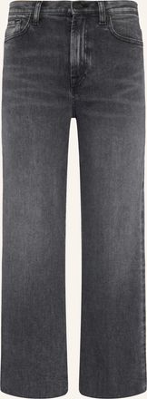 7 For All Mankind Jeans Cropped Alexa Straight Fit schwarz