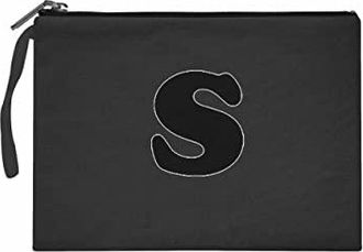 Bonateks Femme Frfcb101480 Femme Clutches, Noir, Black EU