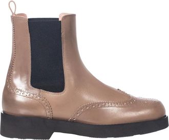 Fabiana Filippi Femme, Chaussures, Brun, Taille: 37 EU Chelsea Bottes