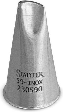 Städter Staedtler Lochtülle, Edelstahl, Silber, 30 x 0.5 x 30 cm