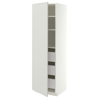 IKEA METOD / MAXIMERA Hochschrank m Schubladen