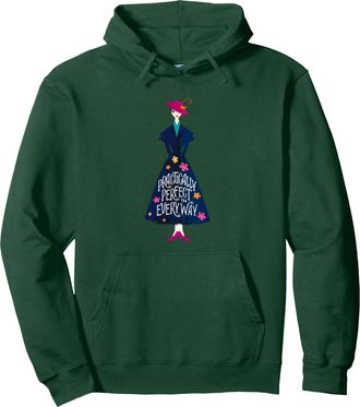Disney Mary Poppins Practically Perfect Standing Pullover Hoodie