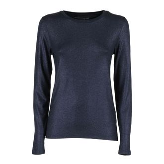 Majestic Filatures Damen, Strickwaren, Blau, LGr&ouml;&szlig;e