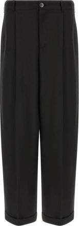 Marni Homme, Pantalons, Noir, Taille: XL Cool Wool Pantalons