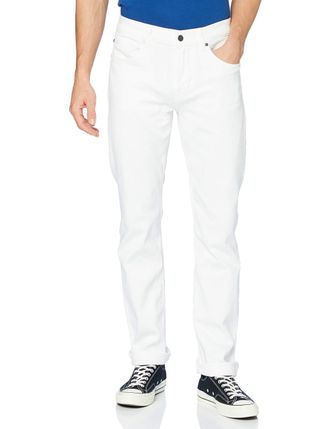 7 For All Mankind Mens JSMSP460 Jeans, White, 29