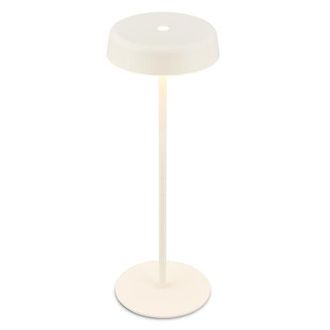 Briloner LED Tischlampe kabellos IP44 mit Touch, dimmbar, warmweißes Licht, Nachttischlampe, Leselampe, LED Lampe, Campinglampe, Tischleuchte, Akkulampe, Outdo