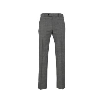 Incotex Pantalon de costume micro-carreaux - Homme - Pantalons - Gris - Taille: S