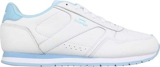 Slazenger Sneaker f&uuml;r Damen, Beschichtetes Leder (Wei&szlig;/Hellblau)