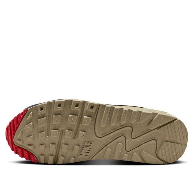 Nike (WMNS) Nike Air Max 90 Phantom Black Fire Red Light British Tan ...