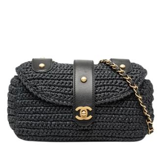 Chanel Sac bandouli&egrave;re Pre-owned - Femme - Pre-owned - Noir - Taille: ONE Size