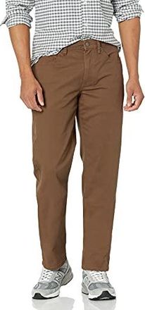 Amazon Essentials Pantalon Chino Stretch Confortable à 5 Poches Coupe Ajustée (Déjà Goodthreads) Homme, Brun, 40W / 36L