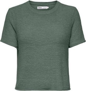 Only Kurzarmpullover ONLSUNNY S/S PULLOVER NOOS KNT mit Strukturmuster