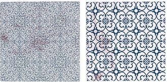 Villa D'Este Home Tivoli Kasbah Deko-Fliesen, 6 Stück, aus Keramik, wärmeisolierender Korkboden, 6 Stück