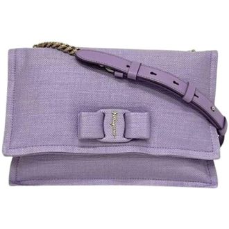 Ferragamo Pre-owned Schultertasche - - Pre-owned - Damen - Lila - ONE SIZE