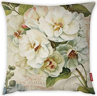 Bonamaison Le Jardin du Lin Federa, mehrfarbig, 45x45