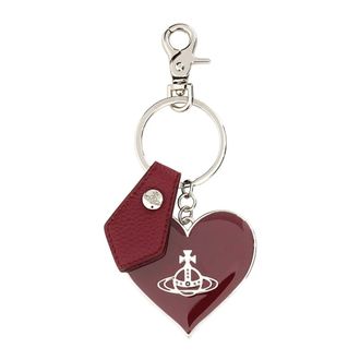 Vivienne Westwood Metall Schl&uuml;sselanh&auml;nger mit Zweifarbendesign - - Accessories - Damen - Rot - ONE SIZE