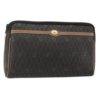 Dior Pre-owned Canvas Clutch Bag - - Pre-owned - Damen - Schwarzk - ONE SIZE